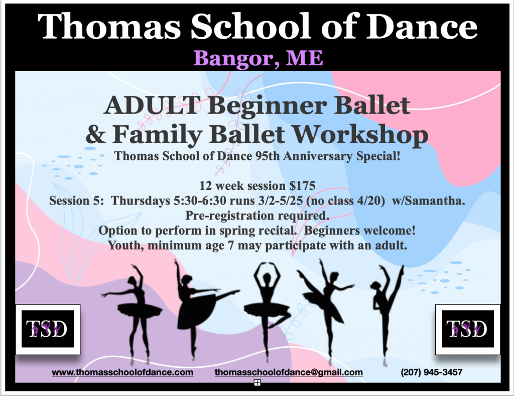 Classes | Thomas School of Dance